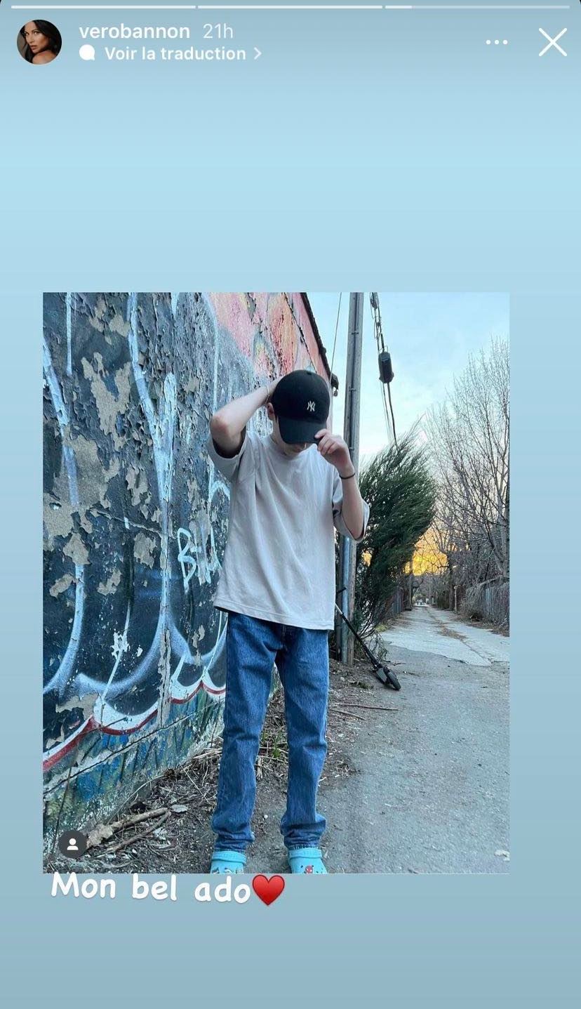 Véronique Bannon publie 3 nouvelles photos de son «bel ado»