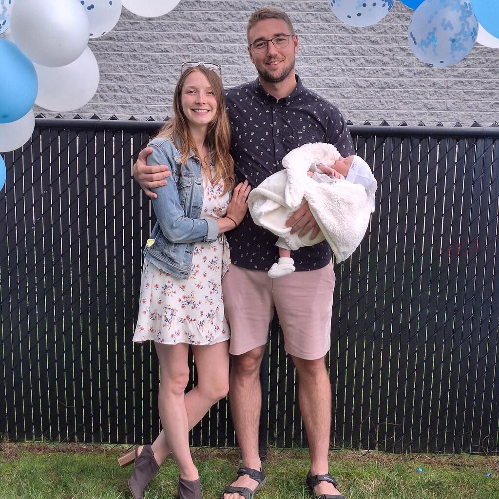 Andréanne et Joé de L'Amour est dans le pré sont parents et partagent ...