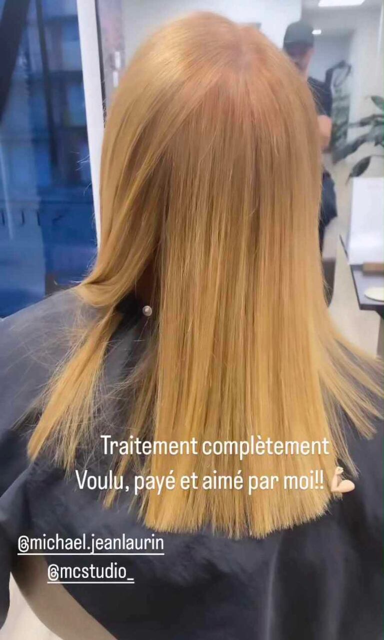Mélanie Maynard recourt au botox capillaire et voici le résultat