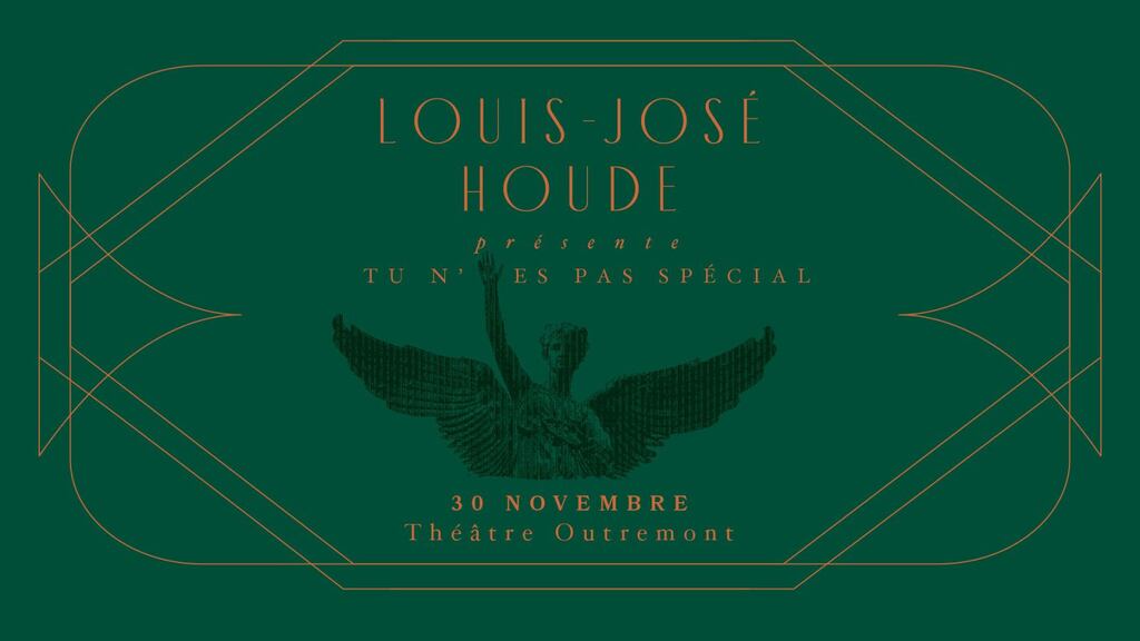 Louis-José Houde vivra une grande première: «Je suis bien emballé»
