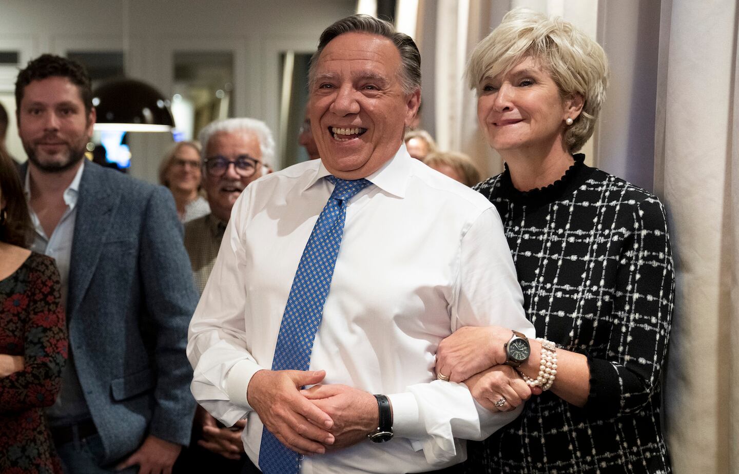 16 photos de François Legault et sa femme Isabelle Brais