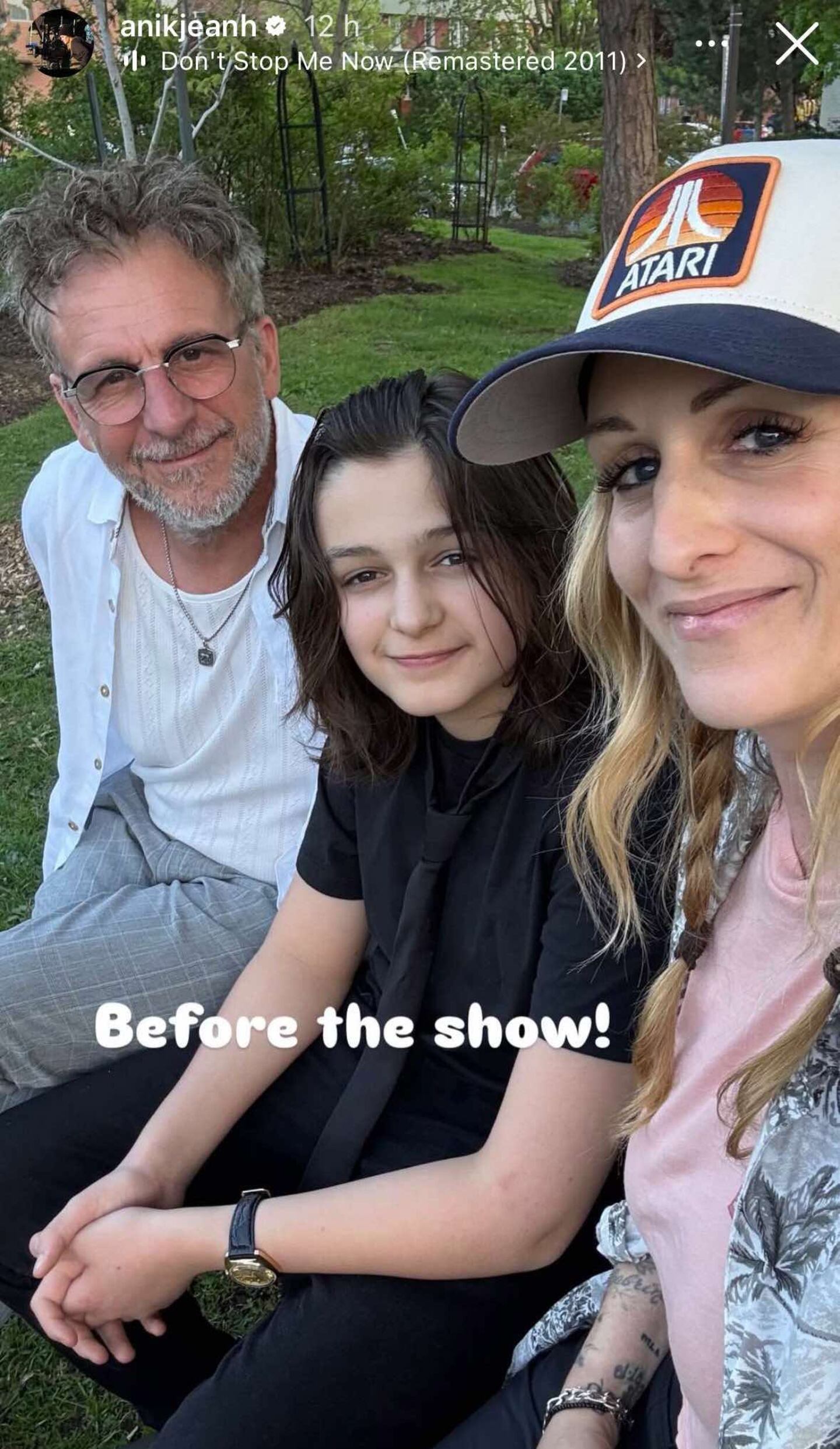 Anik Jean partage une touchante photo de famille