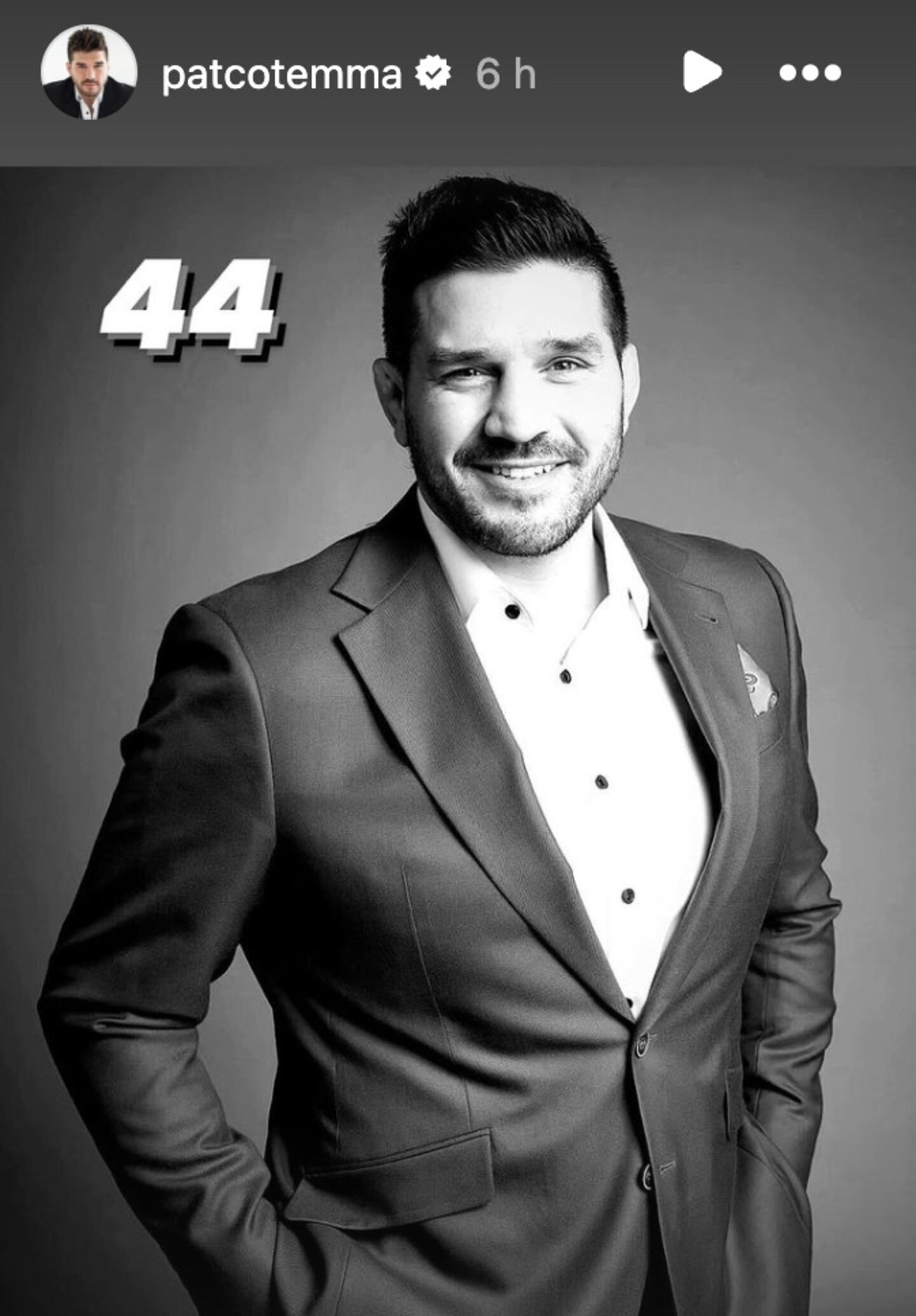 Patrick Côté de Big Brother Célébrités pose avec ses enfants pour sa fête