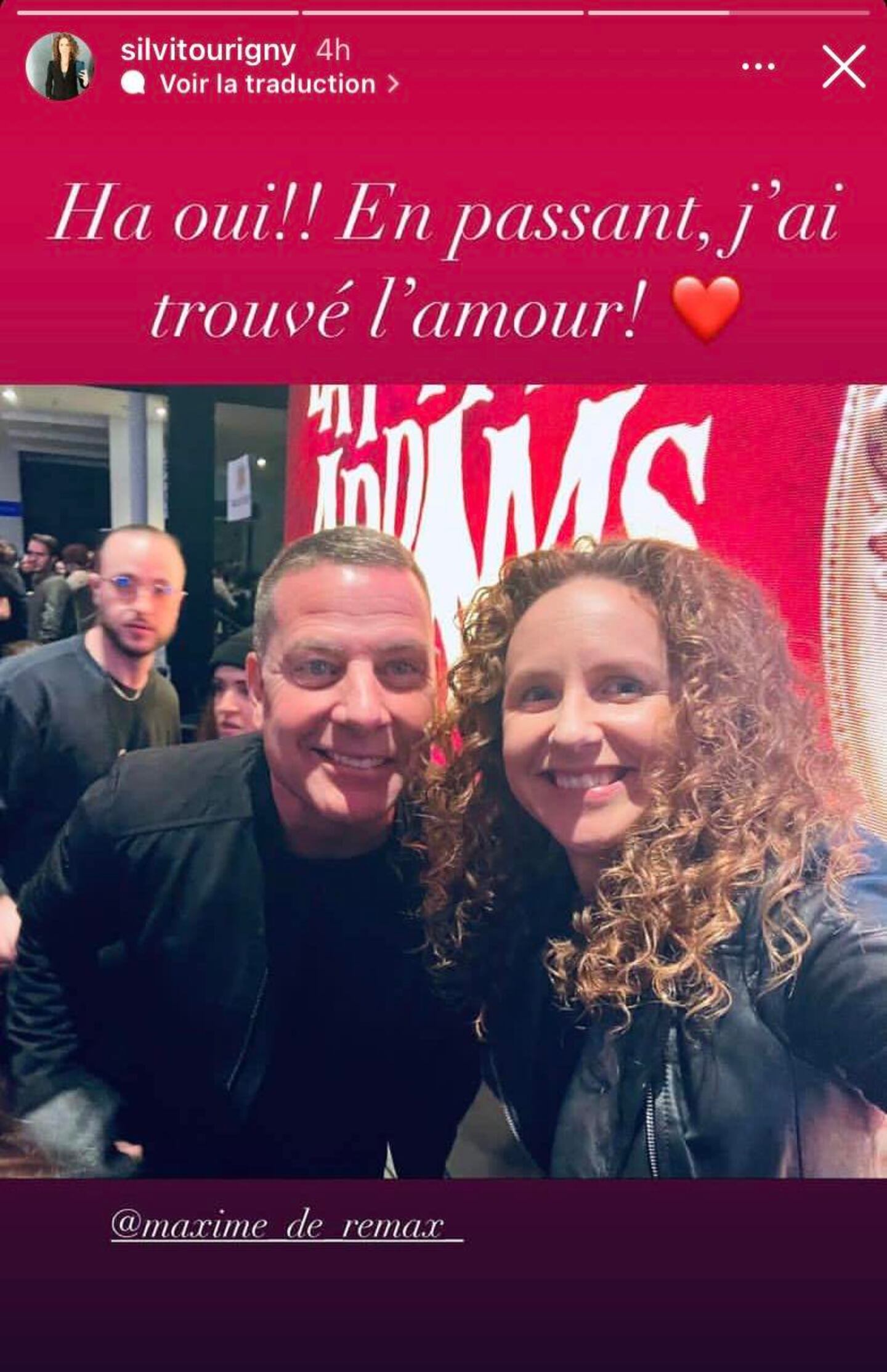 Silvi Tourigny nous présente son nouveau chum