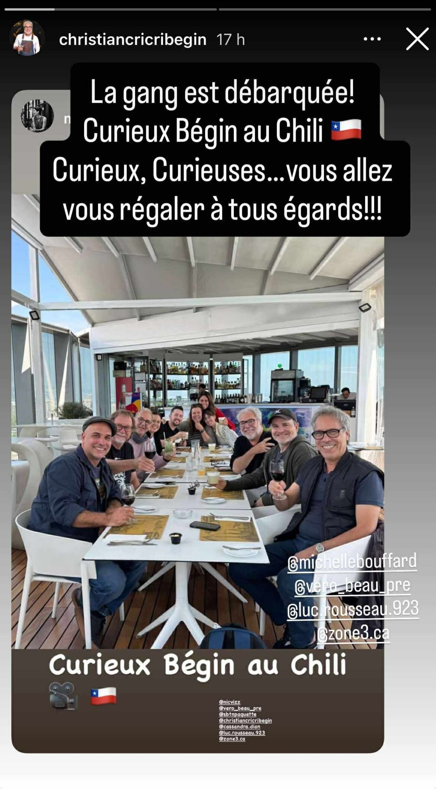 Christian Bégin rend publique une lettre d'amour