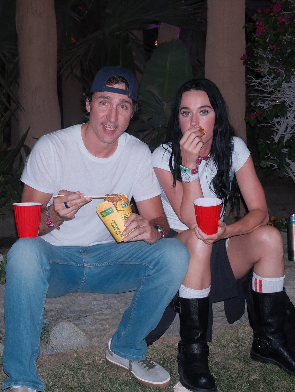 Main dans la main à Coachella: Justin Trudeau et Katy Perry attirent ...
