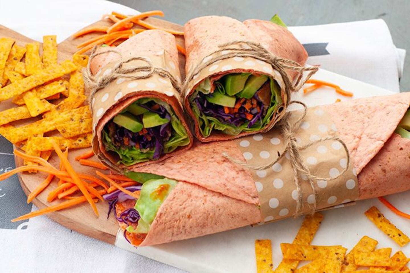 10 idées de wraps nutritifs et plein de saveurs pour les lunchs