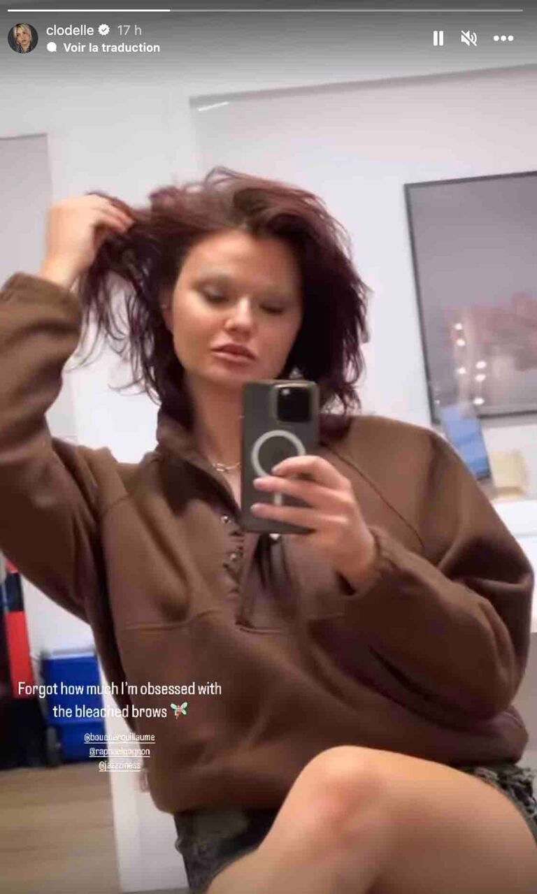 Clodelle ose une tendance très étonnante