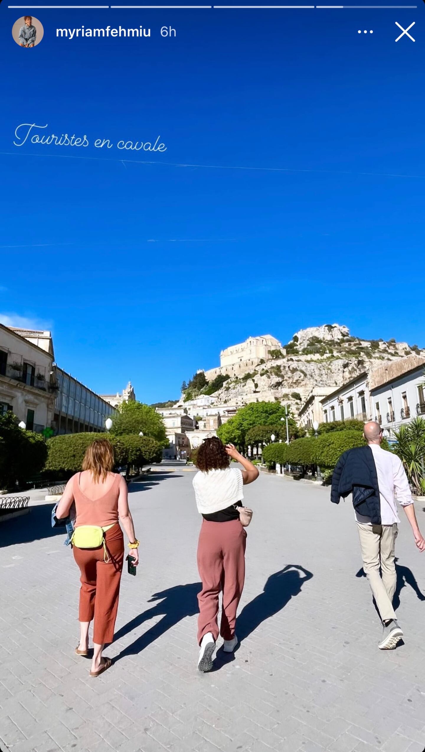 Catherine Proulx-Cloutier s'éclate en Sicile entre amis