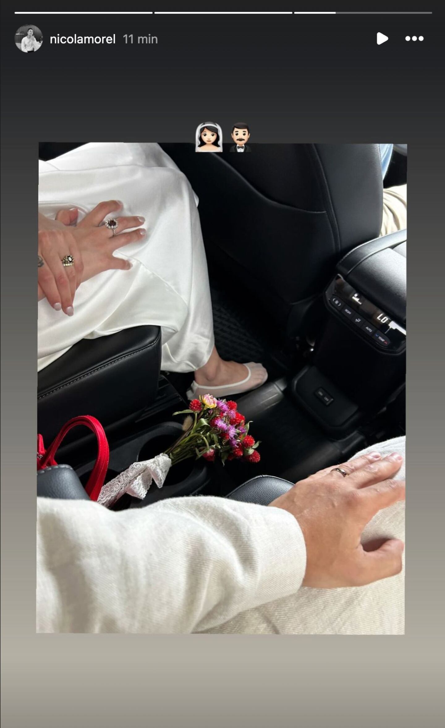 Sarah-Maude Beauchesne et Nicola Morel sont mariés!