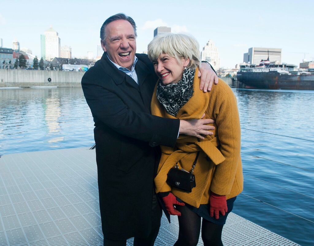 16 photos de François Legault et sa femme Isabelle Brais