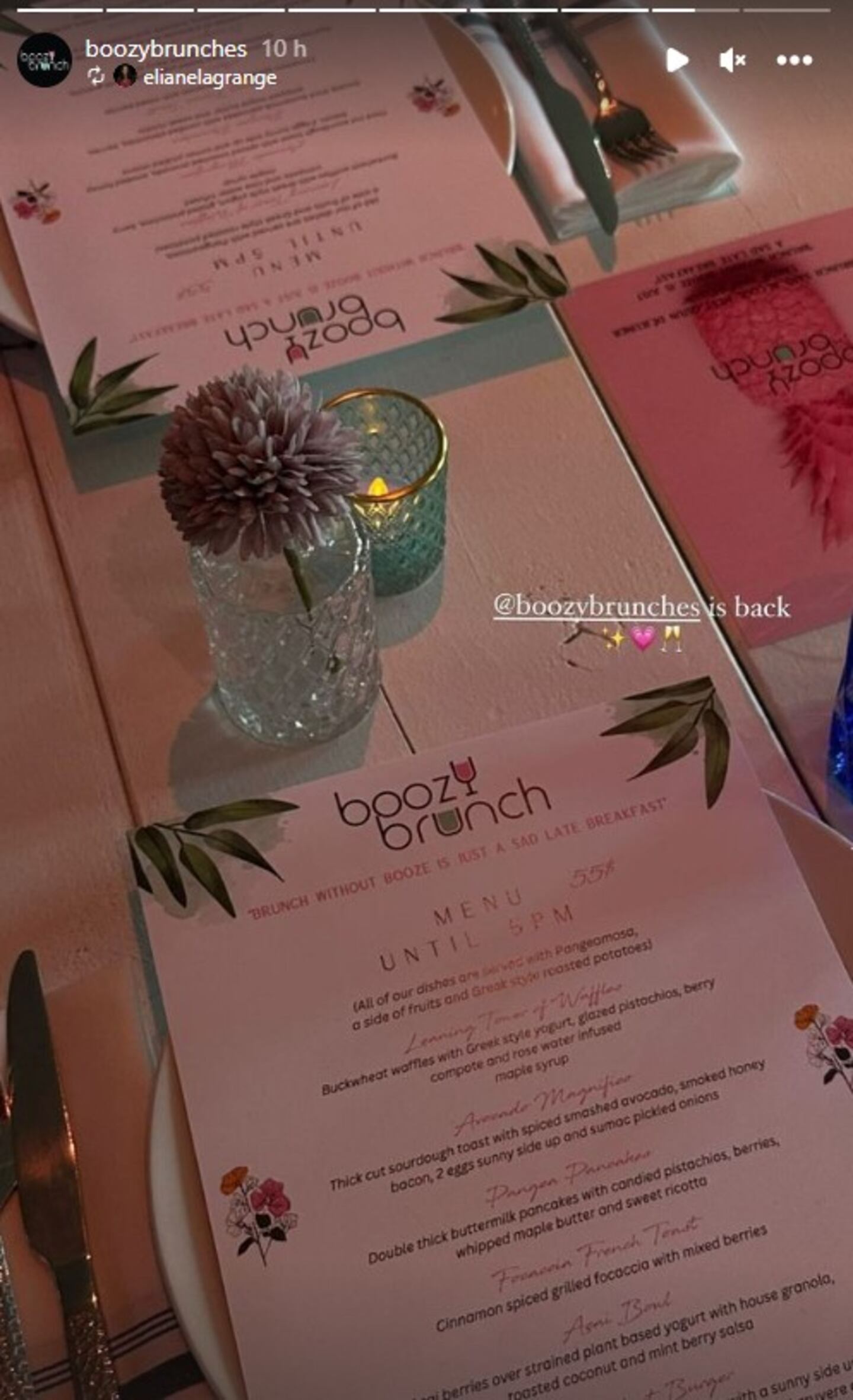 Le mythique Boozy Brunch est de retour à Montréal