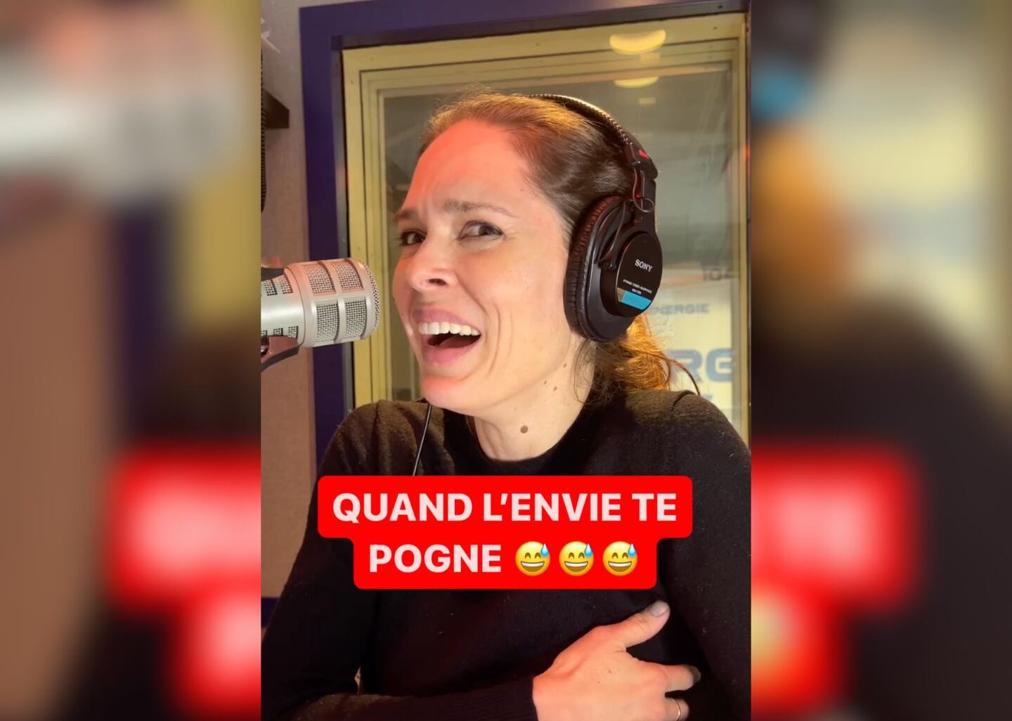 Voyez l’hilarante réaction de Chéli Sauvé-Castonguay à l’histoire ...