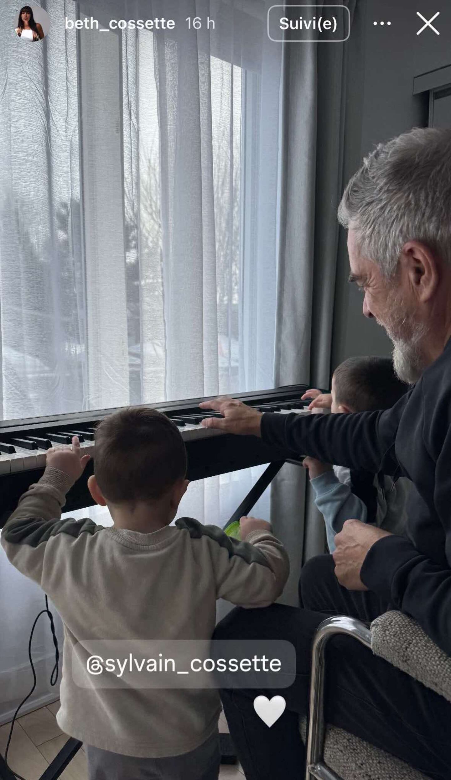 Sylvain Cossette et ses petits-fils nous font craquer sur cette ...