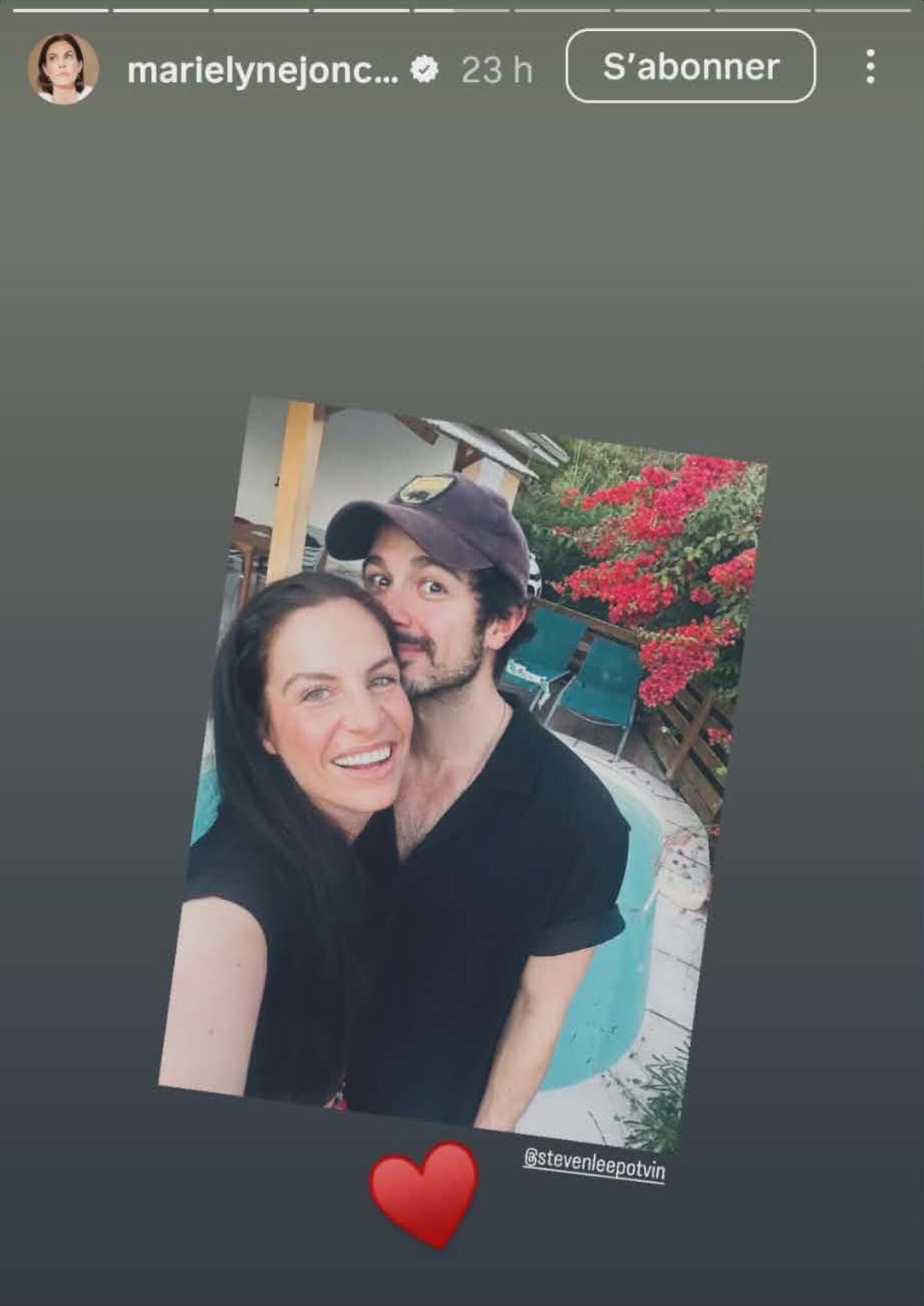 Marie-Lyne Joncas aurait trouvé l'amour auprès de sa covedette de Dumas!