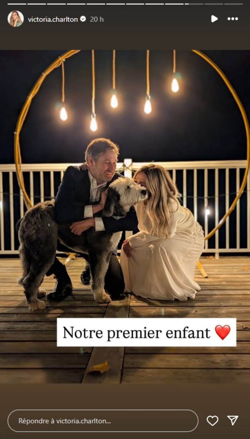 Bob le Chef et Victoria Charlton avaient toute une surprise pour leurs ...