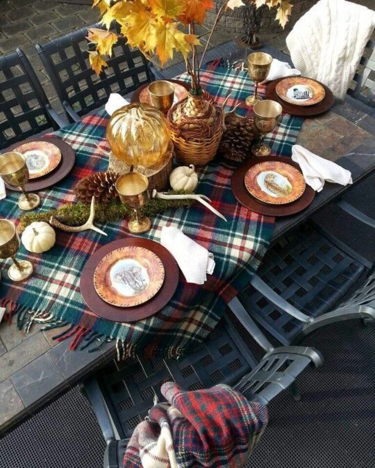 10 façons de décorer sa table pour recevoir cet automne