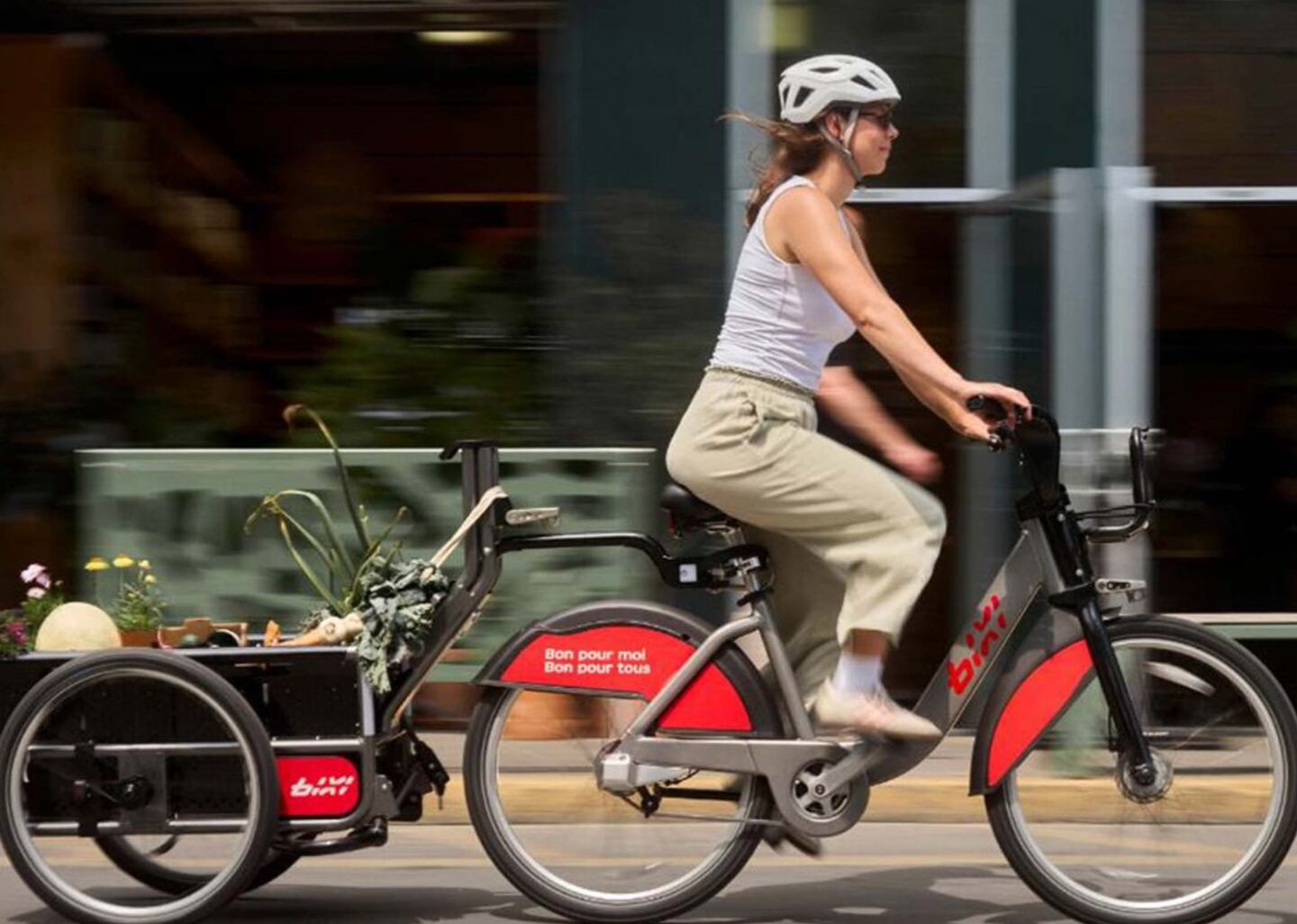 BIXI innove avec le lancement de ses remorques