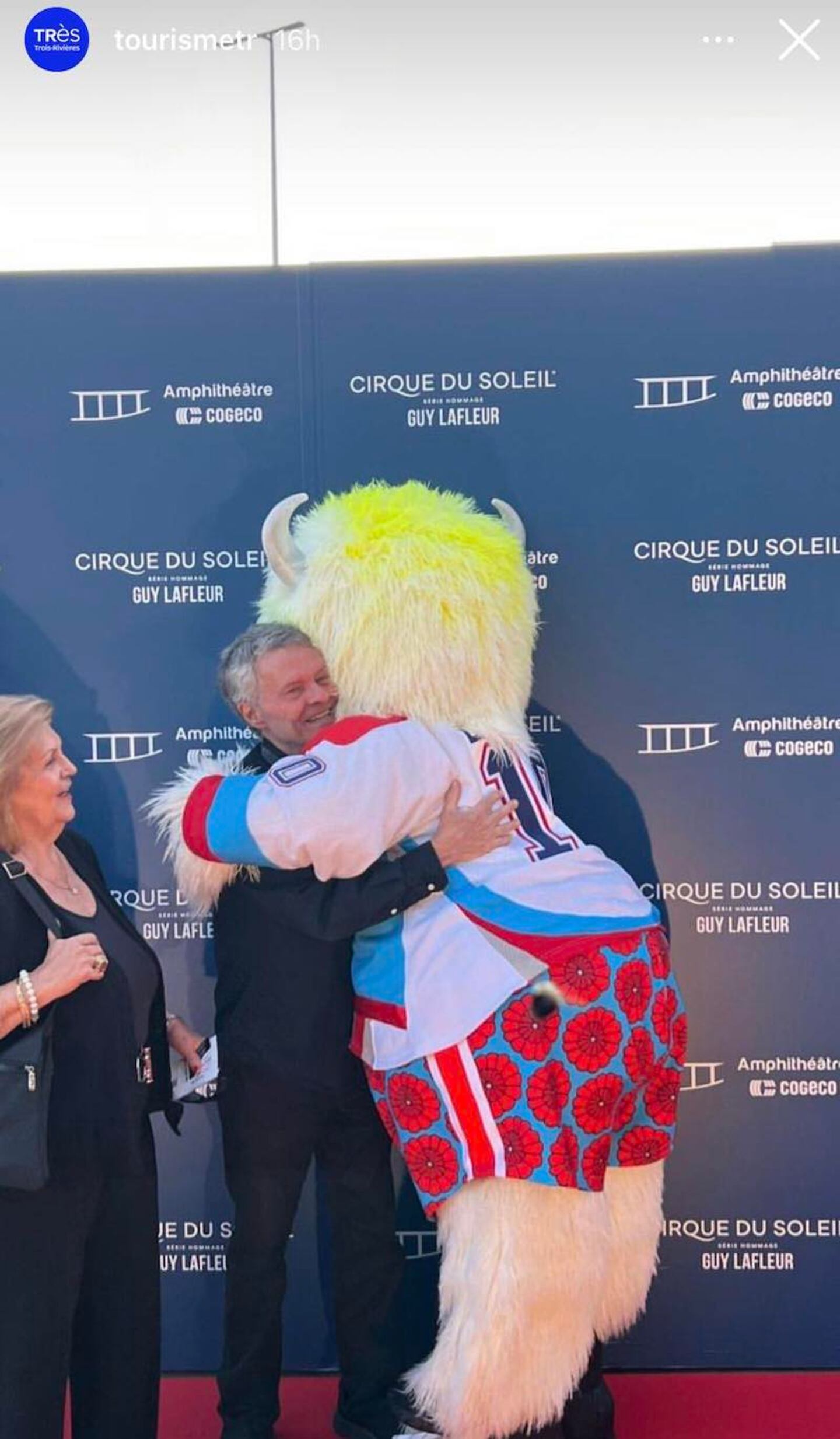 Rare apparition de Paul Houde sur le tapis rouge