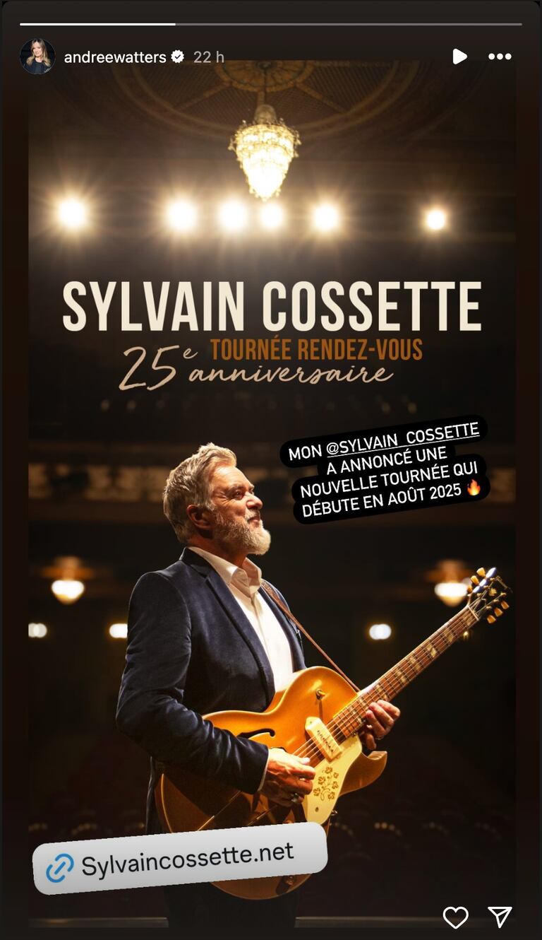 Sylvain Cossette dévoile son nouveau projet