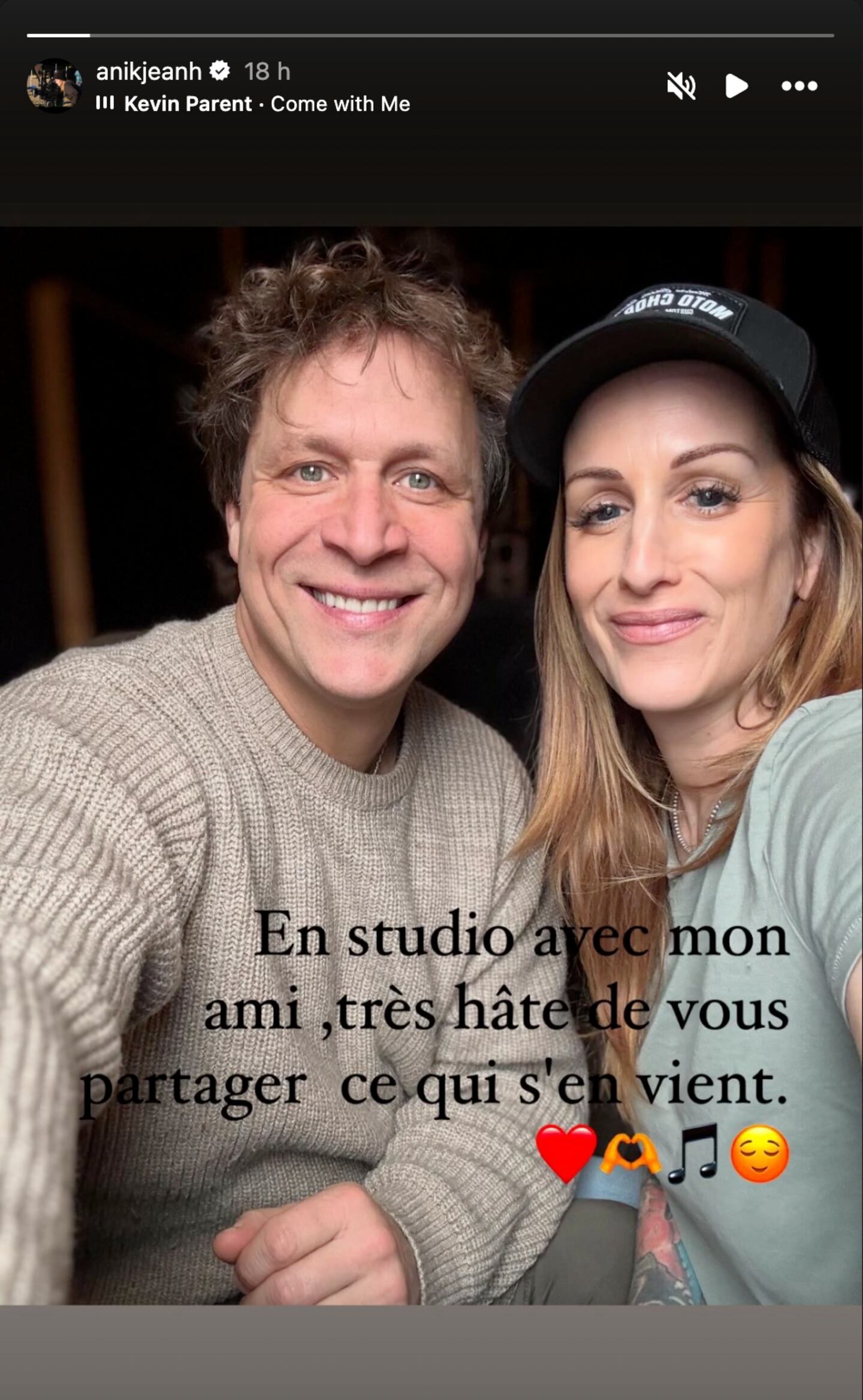 Kevin Parent prépare une collaboration avec cette chanteuse adorée du ...