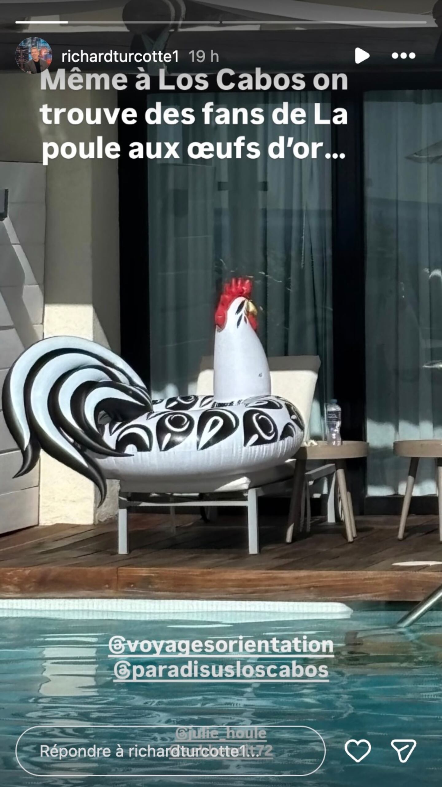 Sous le soleil de Los Cabos, Richard Turcotte fait un clin d’oeil à La ...