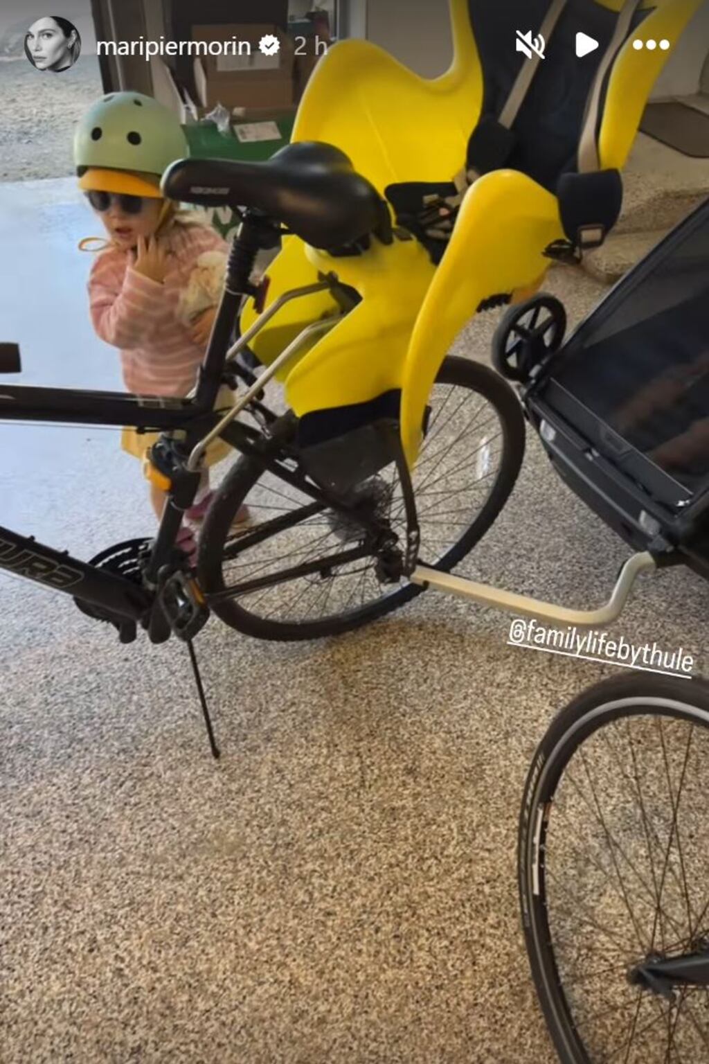 Maripier Morin publie une rare photo de son chum et de leurs enfants