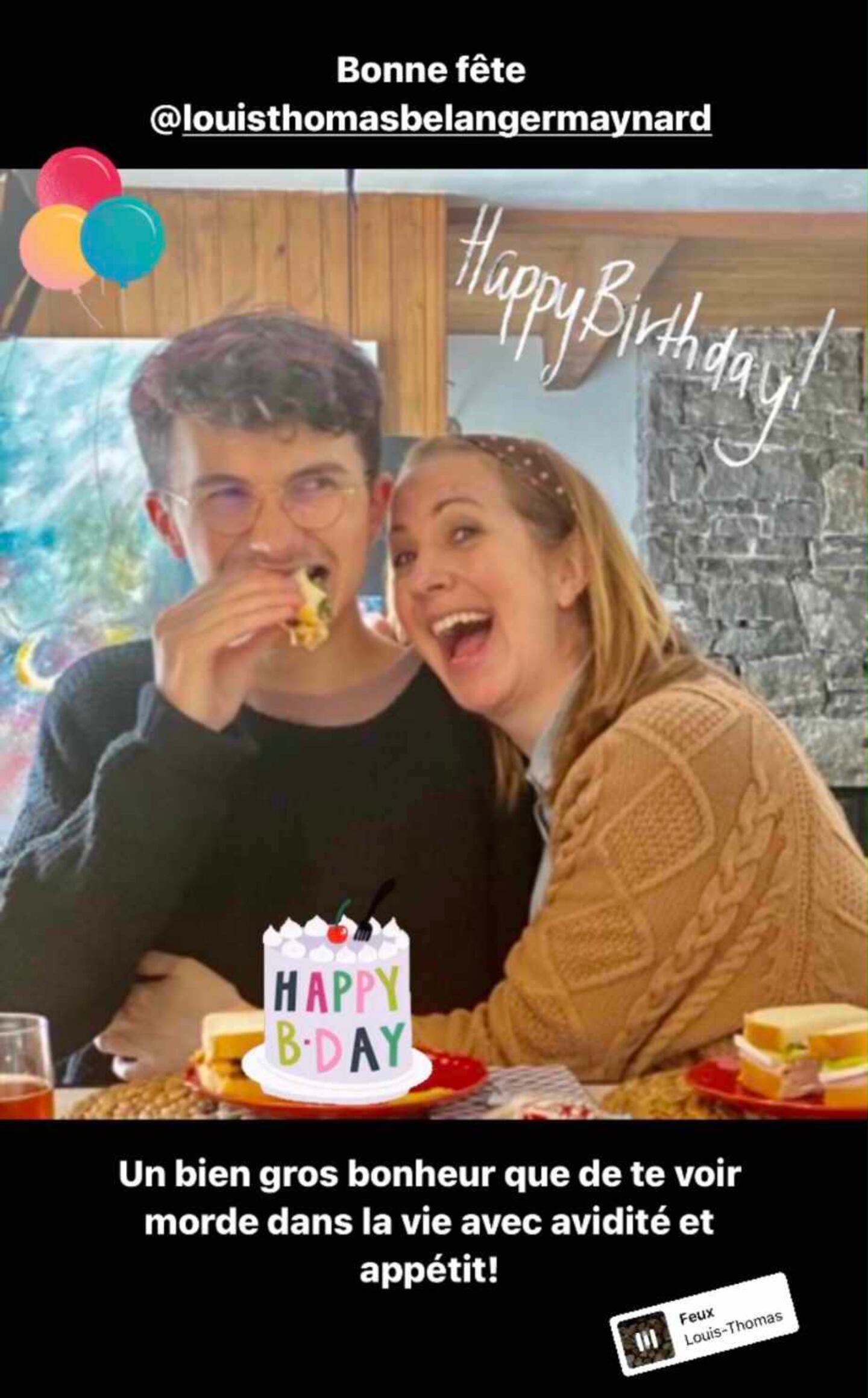 Saviez-vous que le fils de Mélanie Maynard était chanteur?