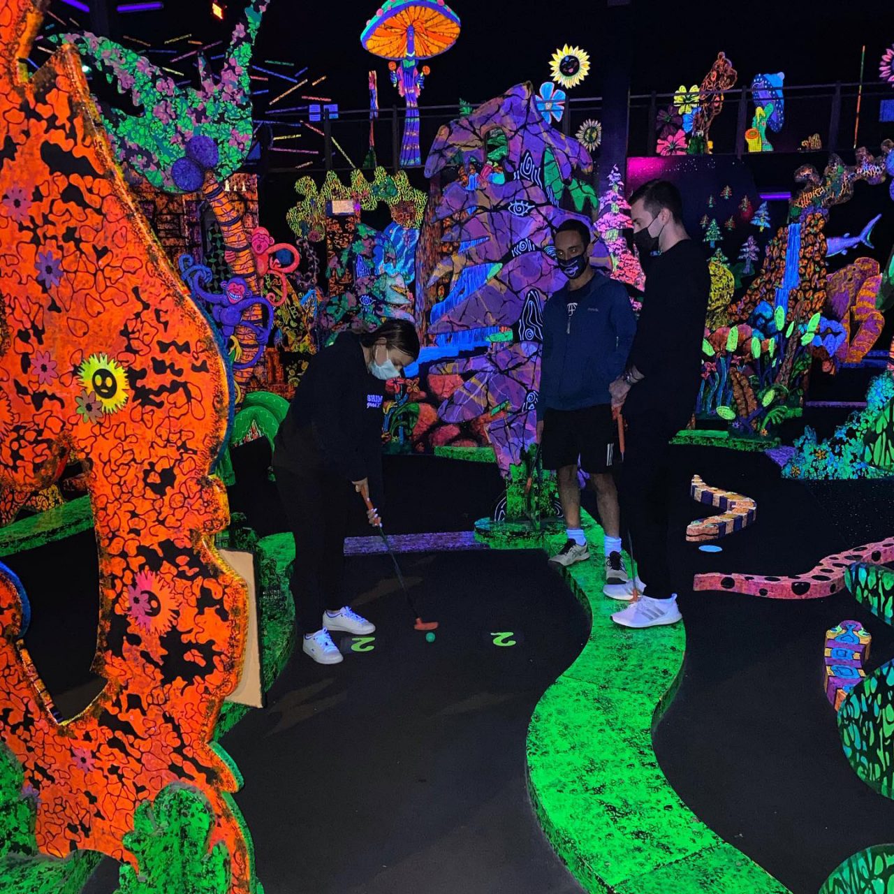 5 mini-putts intérieurs ouverts à l'année