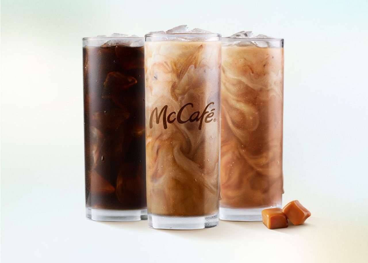 5 nouveaux cafés infusés à froid débarquent chez McDo
