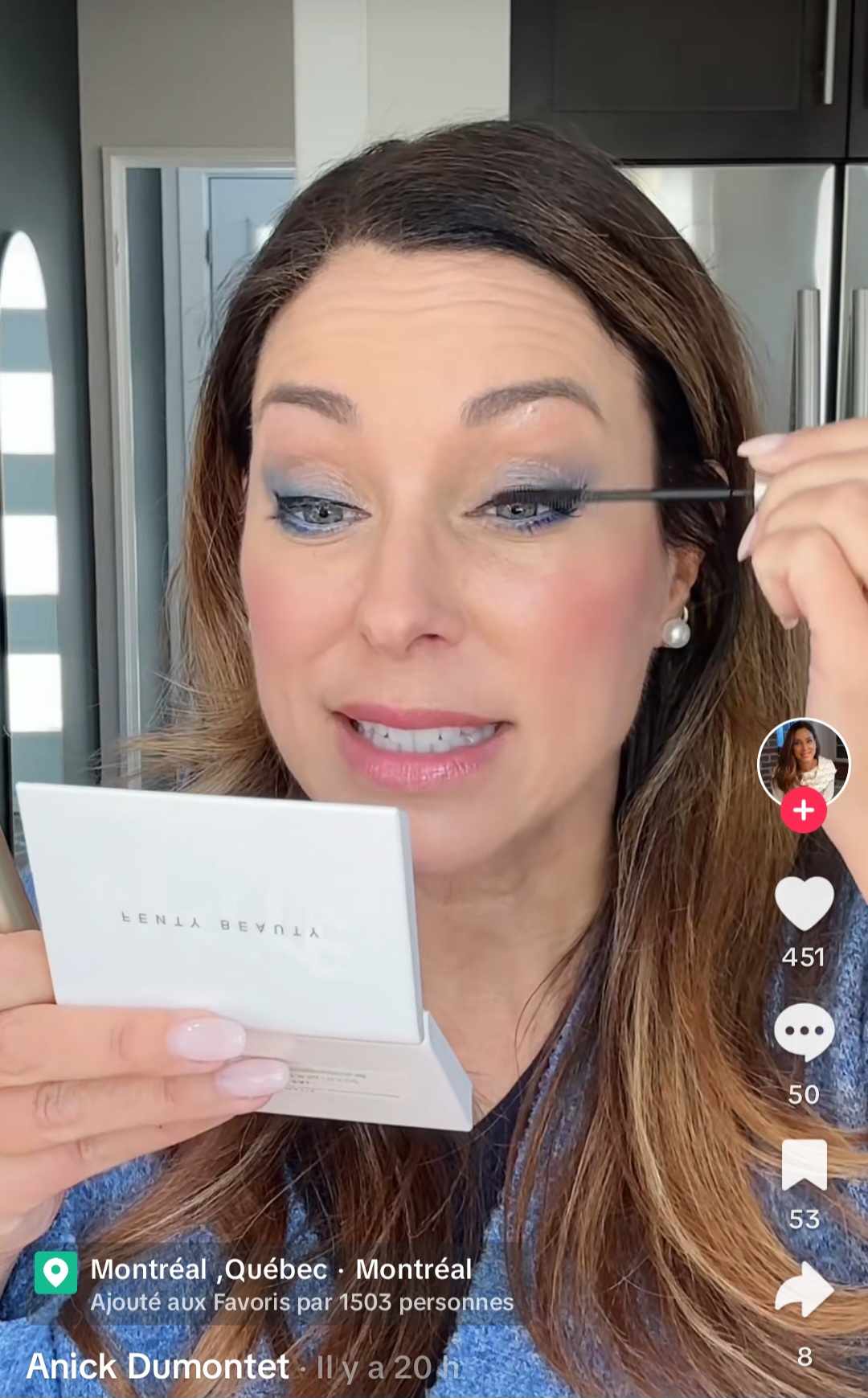 Anick Dumontet ose une tendance beauté très audacieuse