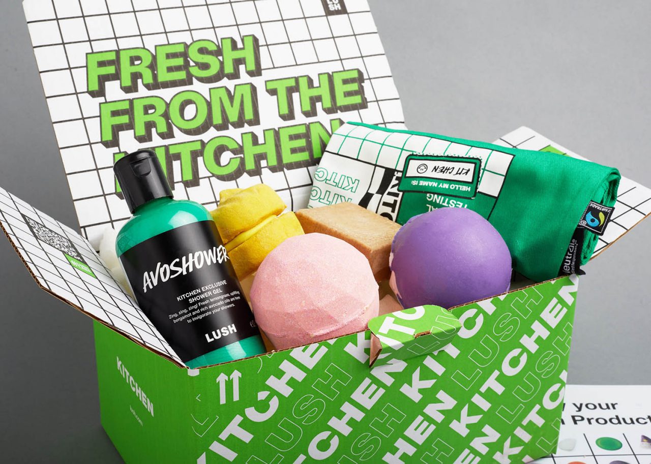 Boîte mensuelle Lush Kitchen : comment s'inscrire et contenu des boîtes