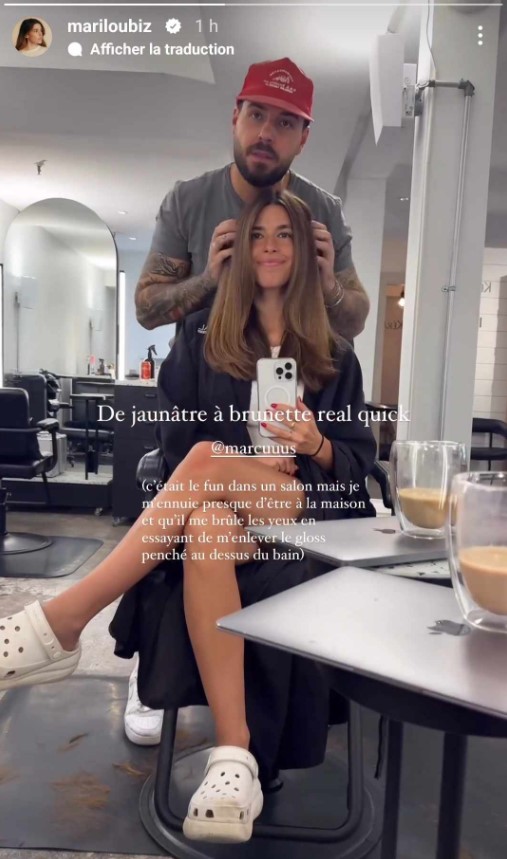 Marilou dévoile sa nouvelle tête pour l'automne