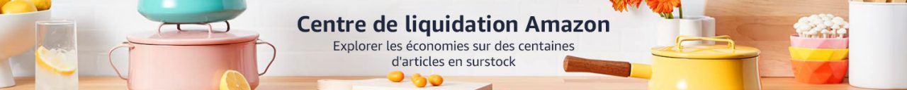 Le centre de liquidation d'Amazon offre des aubaines imbattables