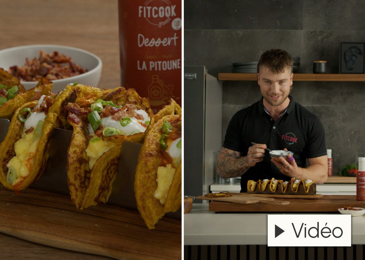 Recettes décadentes avec le Fit Cook