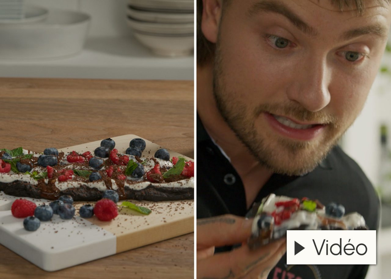 Recettes décadentes avec le Fit Cook